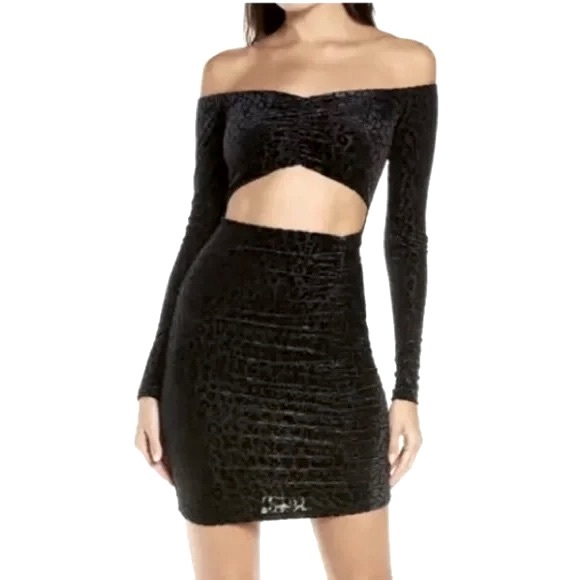 naked wardrobe | Dresses | Nwt Naked Wardrobe Cutout Bodycon Mini Dress ...